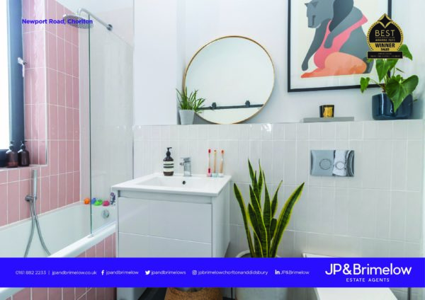 121 Newport Road A3 window cards - JP & Brimelow