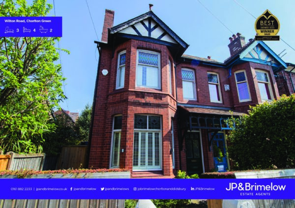 A3 window card Wilton Road - JP & Brimelow