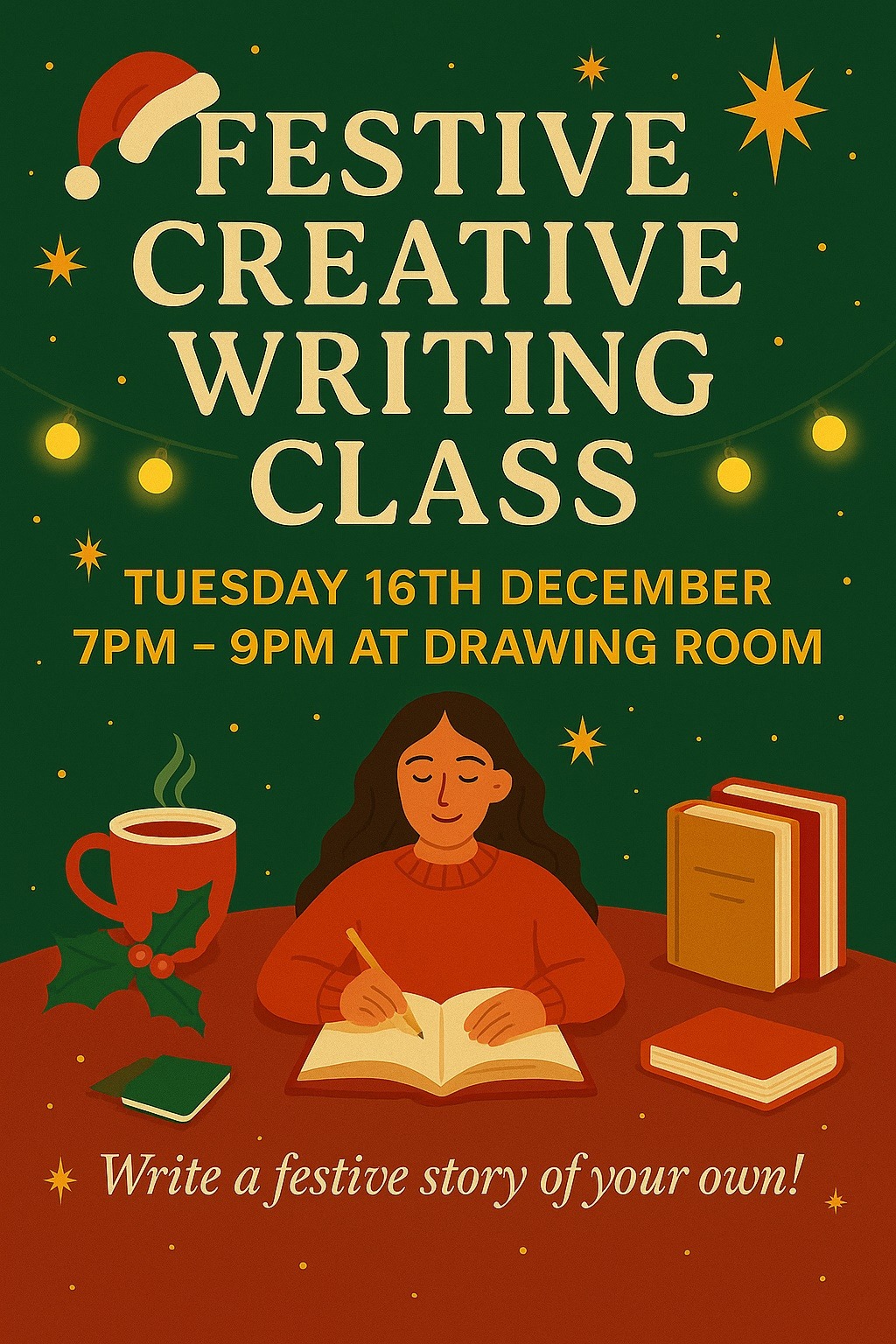 Creative Writing Class 16th Dec 2025 - JP & Brimelow