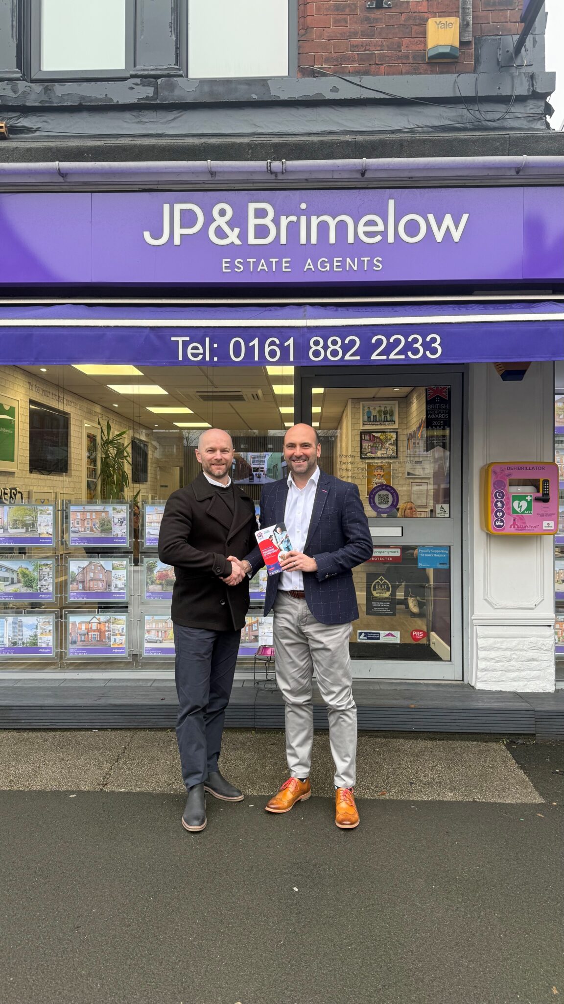 We're delighted to be working with Eddie.. - JP & Brimelow