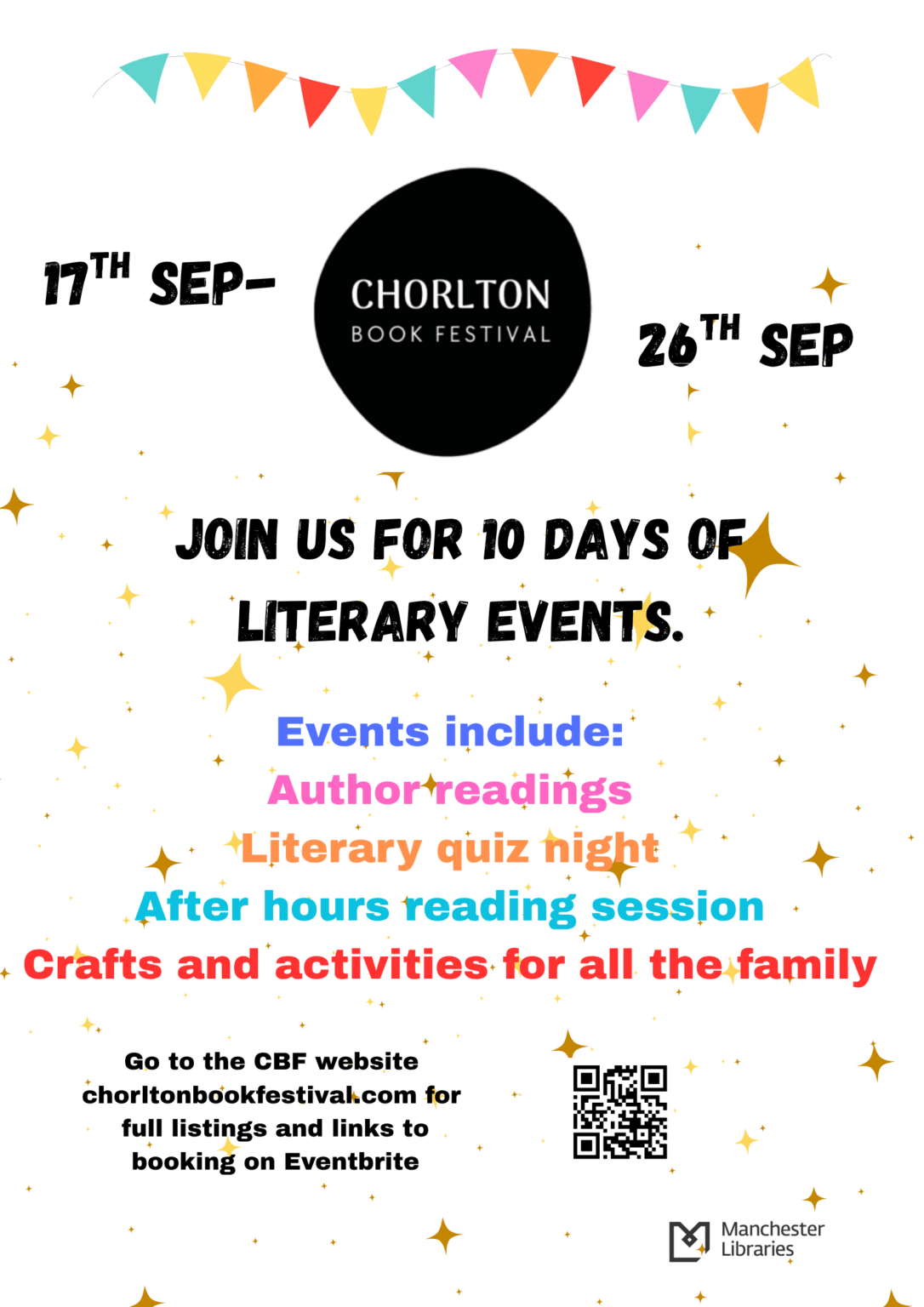 Welcome to Chorlton Book Festival 2026! - JP & Brimelow